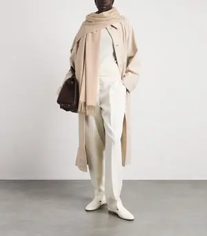 Johnstons Of Elgin Cashmere Wide Scarf