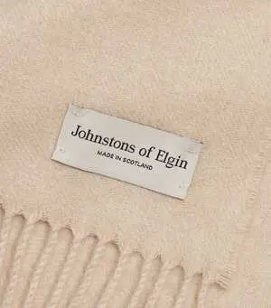 Johnstons Of Elgin Cashmere Wide Scarf