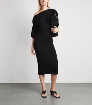 Wolford Fluid Drape Midi Dress