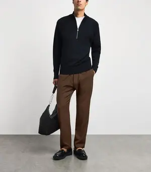 Barena Venezia Virgin Wool Elasticated Trousers