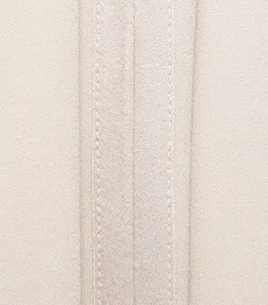 Agnona Satin-trim A-line Midi Skirt