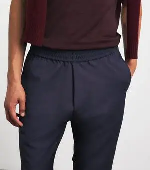 Barena Venezia Virgin Wool Elasticated Trousers
