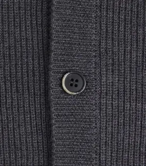 Barena Venezia Virgin Wool Ribbed Cardigan