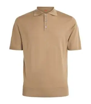 Barena Venezia Merino Polo Shirt - Brown