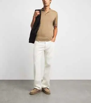 Barena Venezia Merino Polo Shirt - Brown
