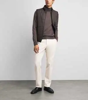 Paul & Shark Straight Chinos - Ivory