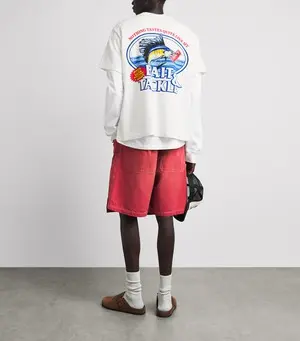 CHERRY LOS ANGELES Cotton Boxy Marlin T-shirt