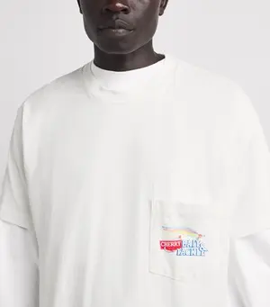 CHERRY LOS ANGELES Cotton Boxy Marlin T-shirt