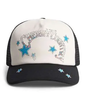 CHERRY LOS ANGELES Cherry Country Trucker Cap - Black