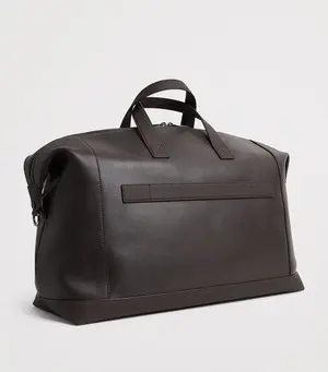 Paul & Shark Leather Logo Holdall