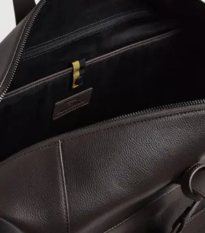 Paul & Shark Leather Logo Holdall