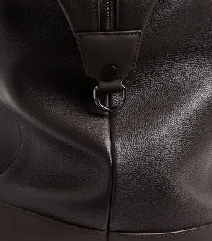 Paul & Shark Leather Logo Holdall