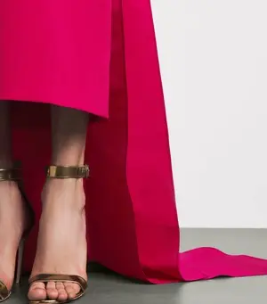 Carolina Herrera Train Column Gown
