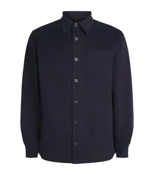 Paul & Shark Cashmere Overshirt - Navy