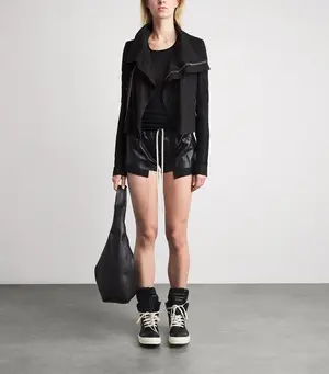 Rick Owens Giacca Leather Jacket