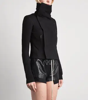 Rick Owens Giacca Leather Jacket