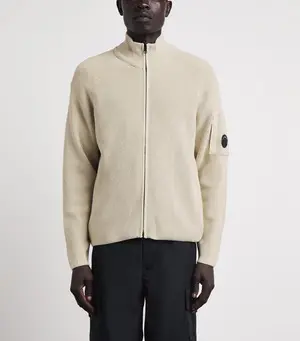 C.P. COMPANY Knit Zip-up Cardigan