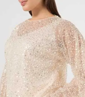 Marina Rinaldi Sequin-embellished Blouse