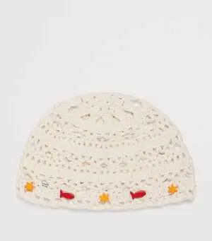 Lack Of Color Cotton Crochet Sunwave Beanie