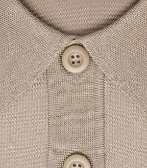 Sandro Knitted Polo Shirt
