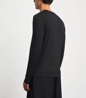 Barena Venezia Merino Crew-neck Sweater - Black