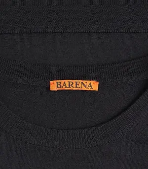 Barena Venezia Merino Crew-neck Sweater - Black