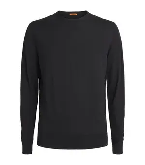 Barena Venezia Barena Merino Crew-Neck Sweater Black