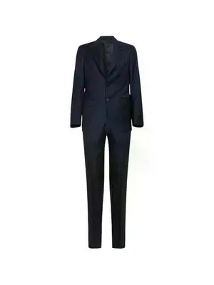 D4.0 Notch-lapel Suit - Blue