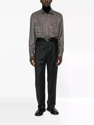 Agnona Pleated-front Tailored Trousers