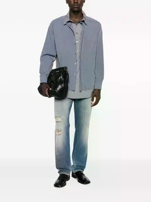 MAISON MARGIELA Panelled Layered-effect Shirt