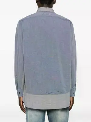 MAISON MARGIELA Panelled Layered-effect Shirt