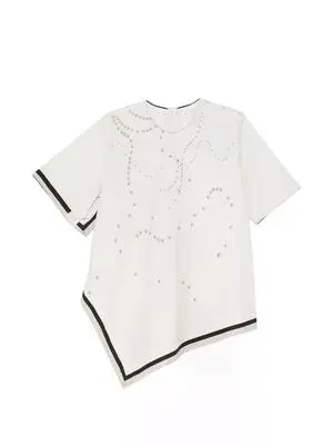 JNBY Pearl-printed Blouse - Neutrals