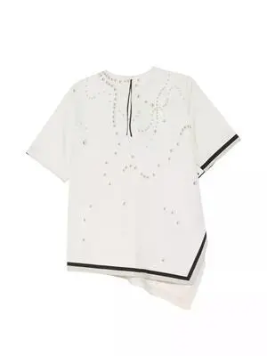JNBY Pearl-printed Blouse