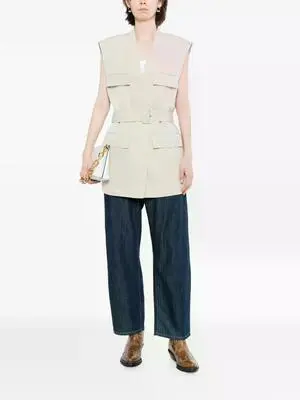 LESS Belted Vest