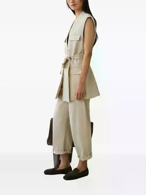 LESS Belted Vest - Neutrals