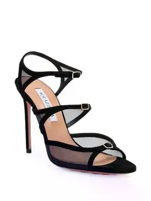 AQUAZZURA Jalila Mesh-panel Sandals