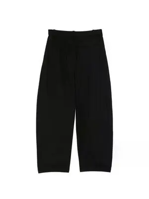 CROQUIS Double-pleat Curved-leg Trousers