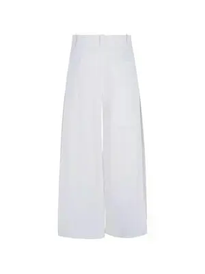 Giorgio Armani Wide-leg Silk Palazzo Pants