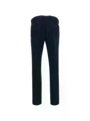 BRIGLIA 1949 Corduroy Slim-fit Trousers - Blue