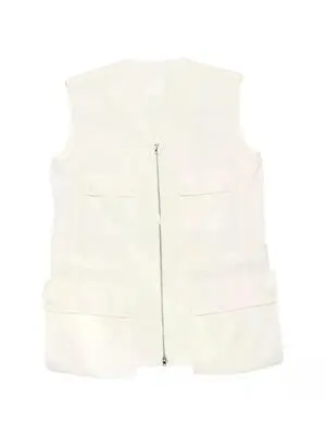 JNBY Cargo-pocket Poplin Vest - Neutrals