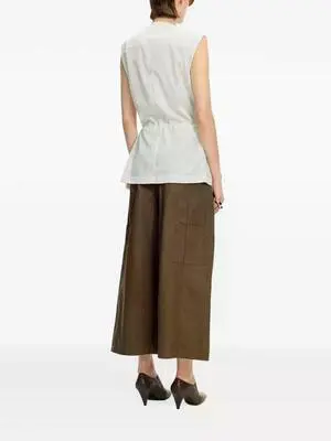 JNBY Cargo Pocket Poplin Vest - Neutrals
