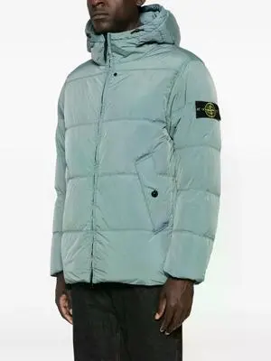 Stone Island Quilted Hooded Jacket