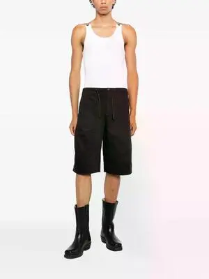 CROQUIS Sailor-knot Drawstring Shorts - Purple