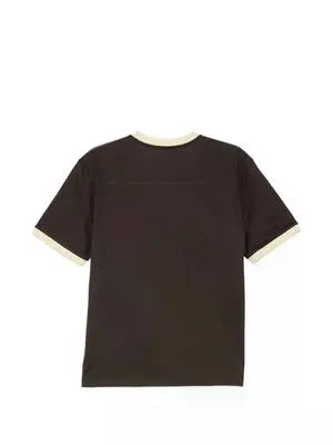 CROQUIS Embroidered-detail Tee