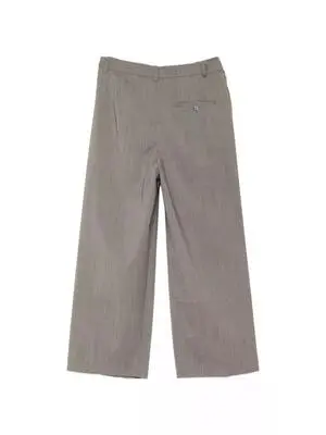 JNBY Straight-leg Cropped Pleated Trousers