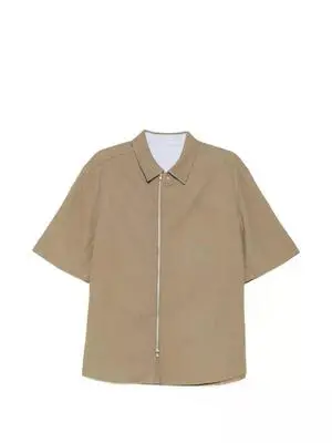 CROQUIS Dual-zip Shirt - Green