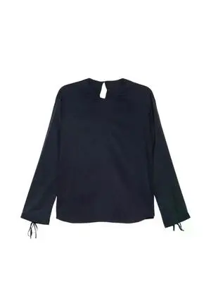 JNBY Tie-cuffs Blouse - Blue