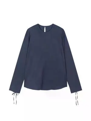 JNBY Tie-cuffs Blouse - Blue
