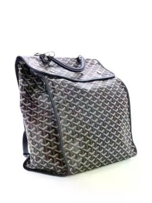 Goyard Saint Leger Briefcase Coated Canvas Backpack