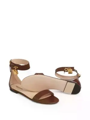 TOM FORD Padlock Ankle-strap Sandals